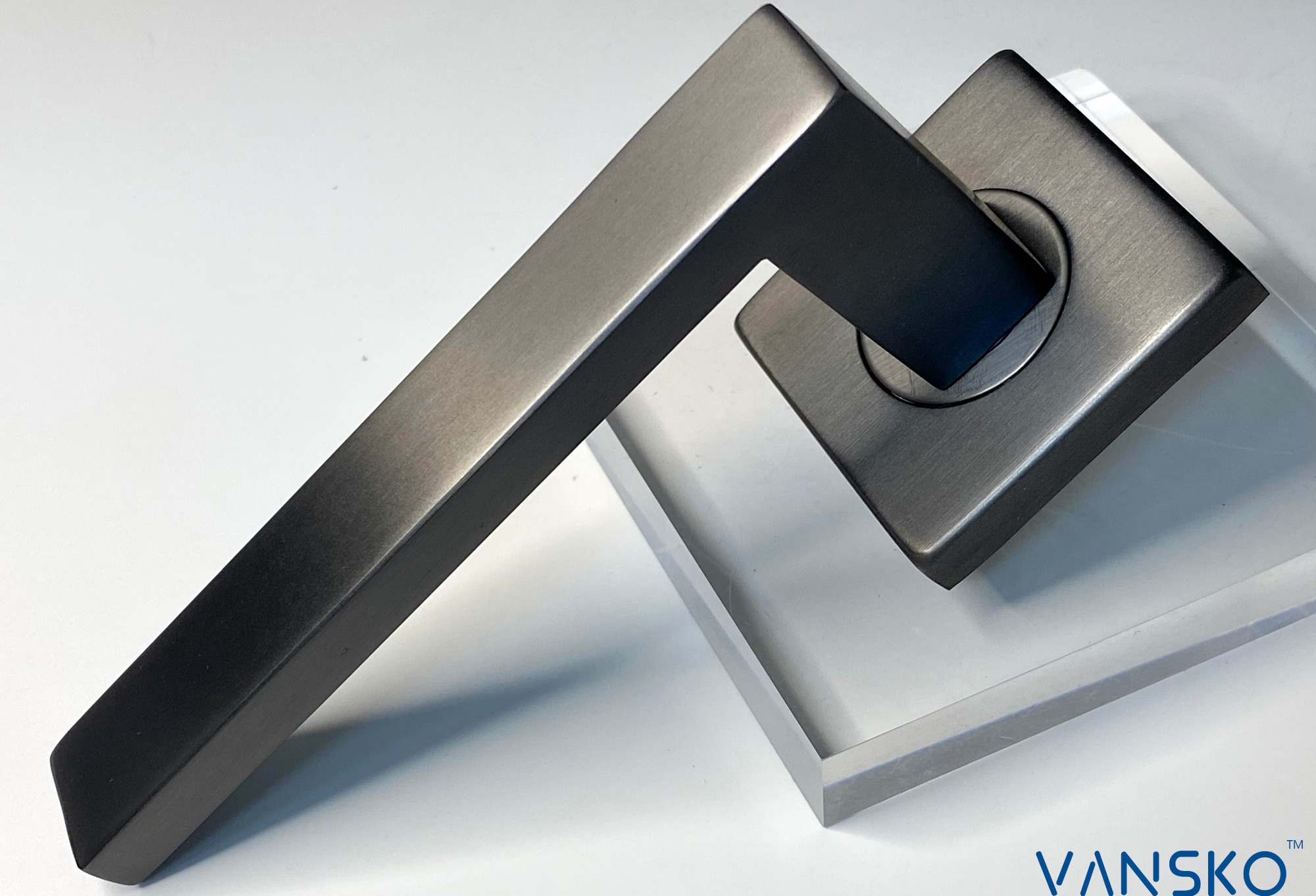 gunmetal grey color handle